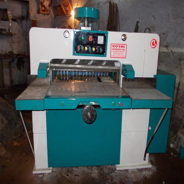 Automatic Paper Cutting Machine - Royal Engineering Corp
