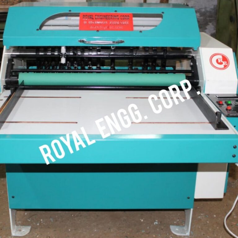 Half Cut Sticker Cutting, Paper Creasing & Micro Perforation Machine ...